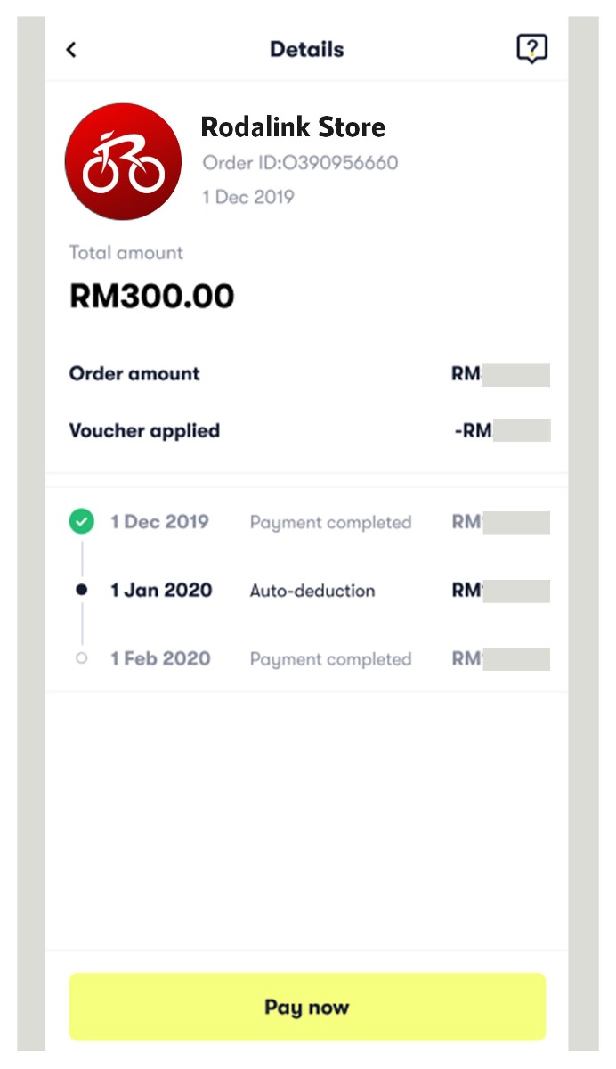 Atome: Split Purchase Into 3 Payments | RODALINK MALAYSIA