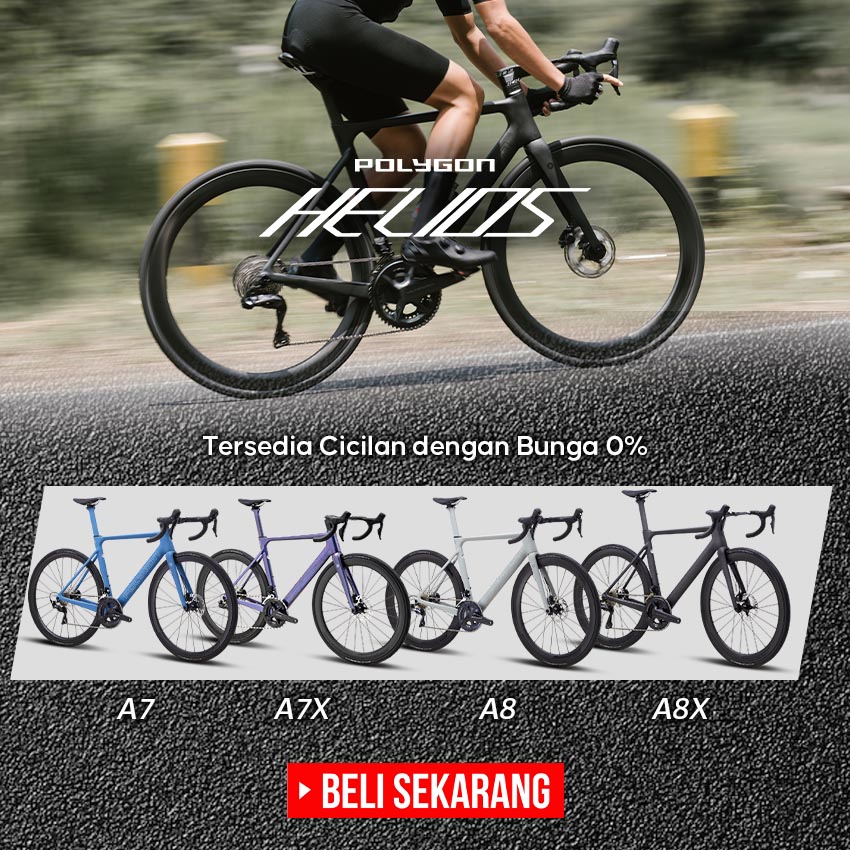 Polygon Helios: Road Bike Juara | RODALINK INDONESIA
