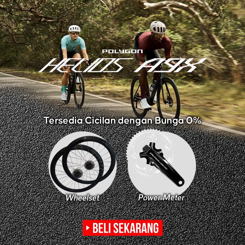 Polygon Helios: Road Bike Juara | RODALINK INDONESIA