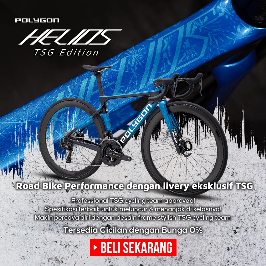 Polygon Helios: Road Bike Juara | RODALINK INDONESIA
