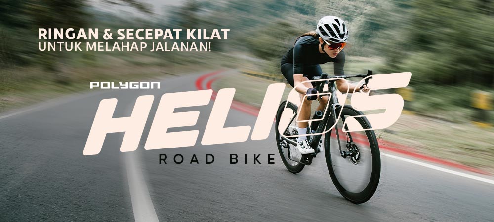 Polygon Helios: Road Bike Juara | RODALINK INDONESIA