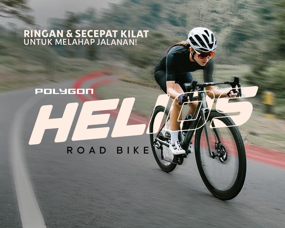 Polygon Helios: Road Bike Juara | RODALINK INDONESIA