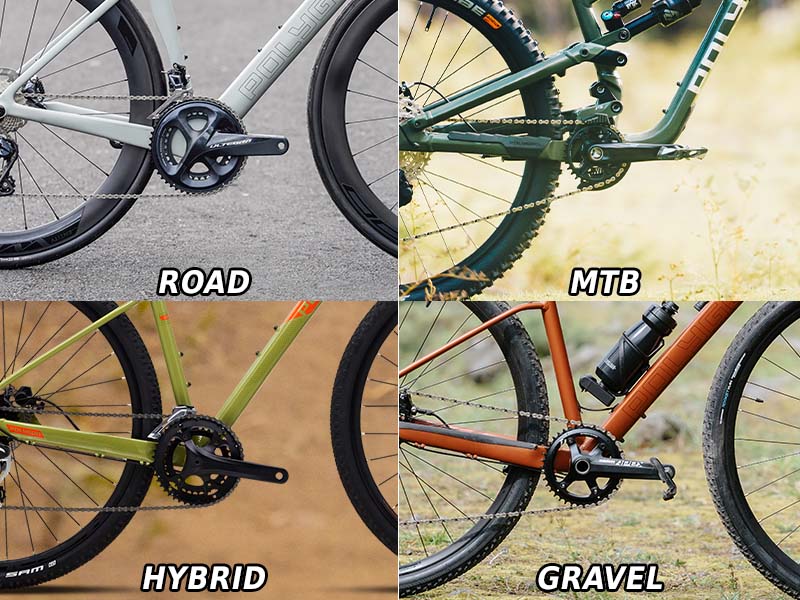 Road vs MTB vs Gravel vs Hybrid Crankset | RODALINK MALAYSIA
