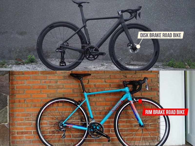 Choosing the Right One: Rim vs Disc Brake Road Bike | RODALINK MALAYSIA