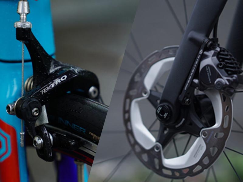 Choosing the Right One: Rim vs Disc Brake Road Bike | RODALINK MALAYSIA