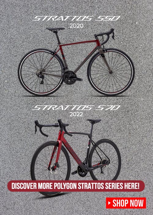 Discover the Polygon Strattos Road Bike Series | RODALINK MALAYSIA