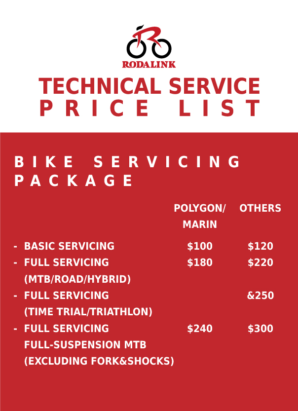 Bicycle Repair, Service, & Maintenance | RODALINK SINGAPORE