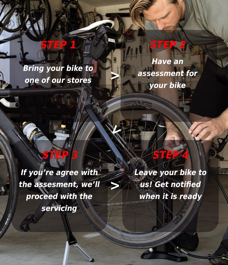 Bicycle Repair, Service, & Maintenance | RODALINK SINGAPORE