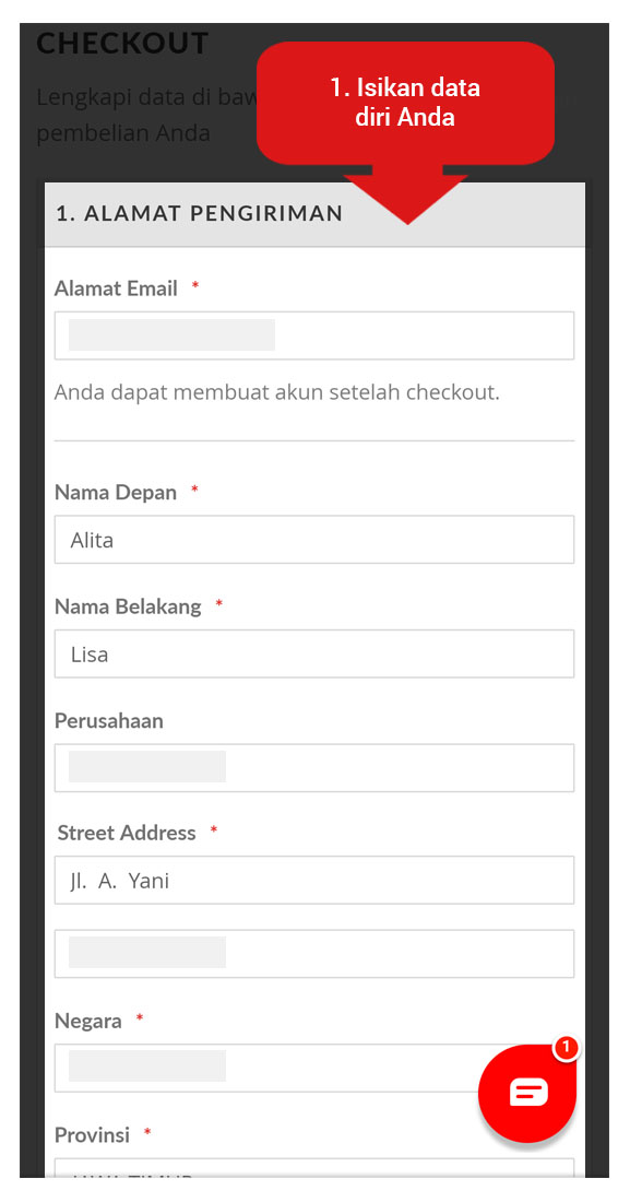 Belanja / Pusat Bantuan
