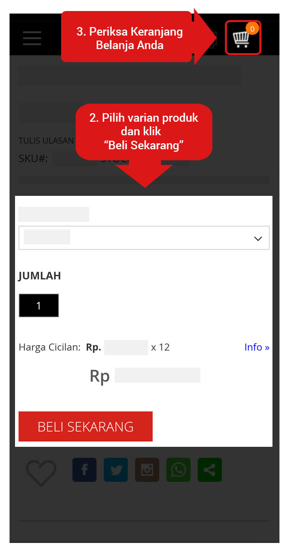 Belanja / Pusat Bantuan