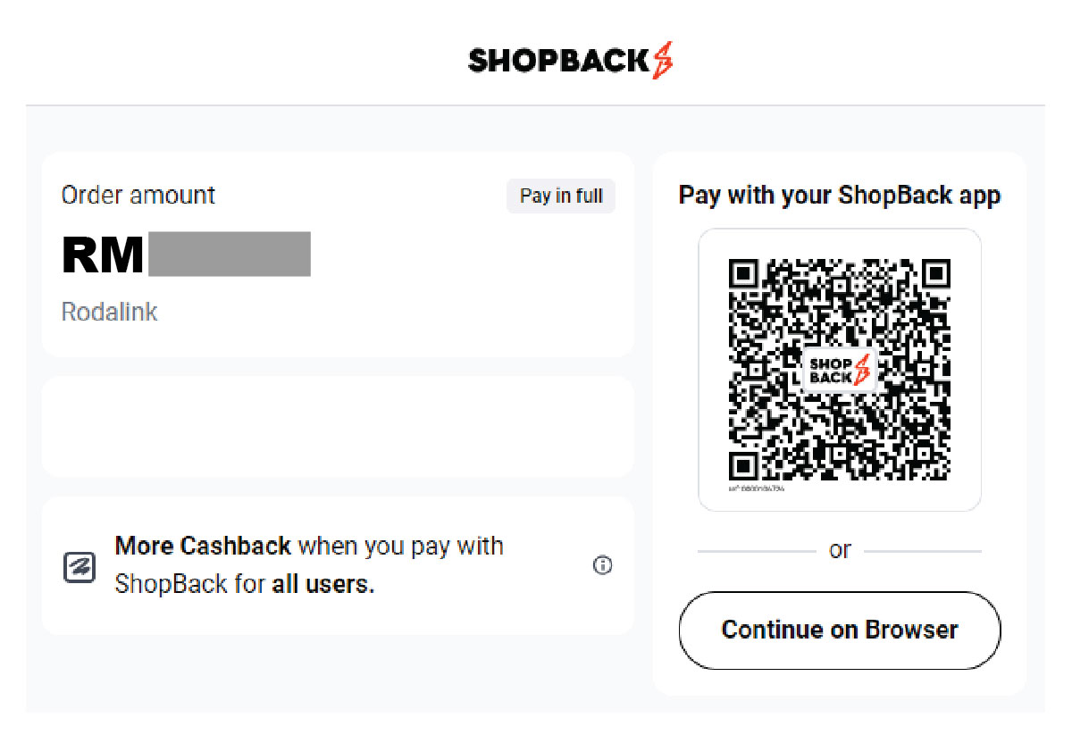 ShopBack Pay Payment / FAQs